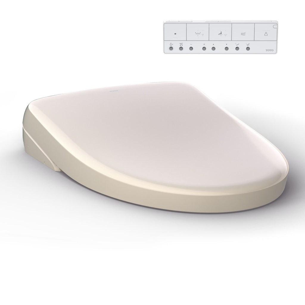 TOTO CLASSIC WASHLET S7A, ELONGATED WITH EWATER+ SYSTEM, SEDONA BEIGE