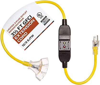 3' Electric Pig Tail Cord