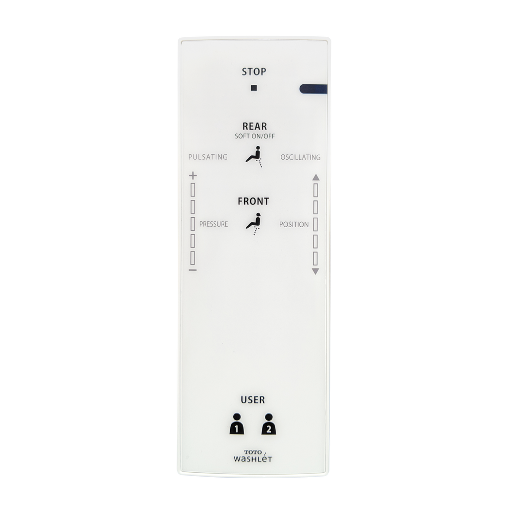 TOTO WASHLET Remote Control with Mounting Bracket THU9852